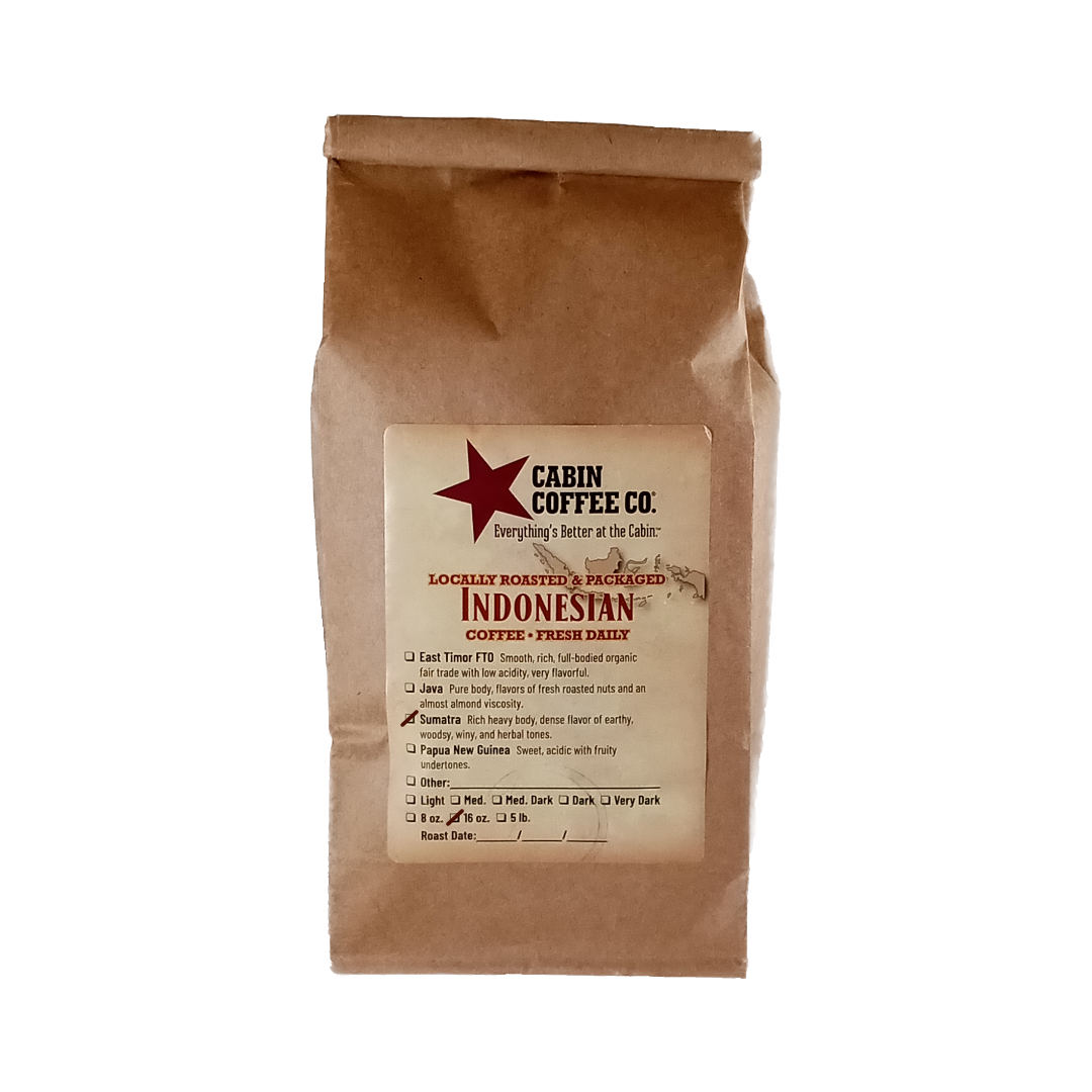 Sumatra Coffee Beans Online | Cabin Coffee